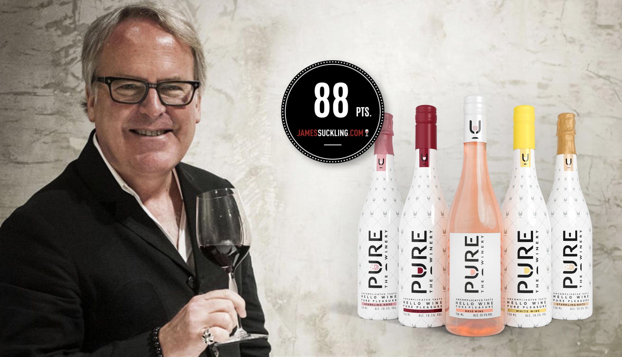 PURE Zero Sugar Wine reviewed by James Suckling